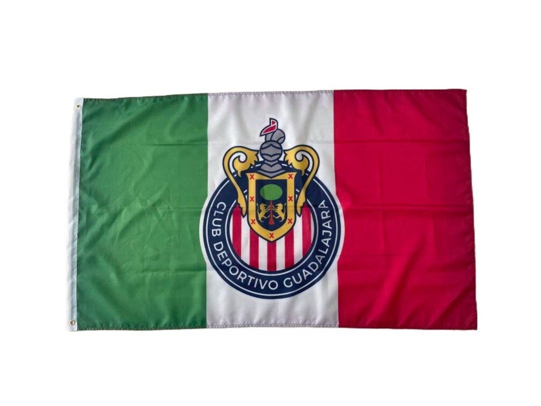 Chivas Tri Mexico Guadalajara New 3x5' Soccer Flag Banner Futbol ...