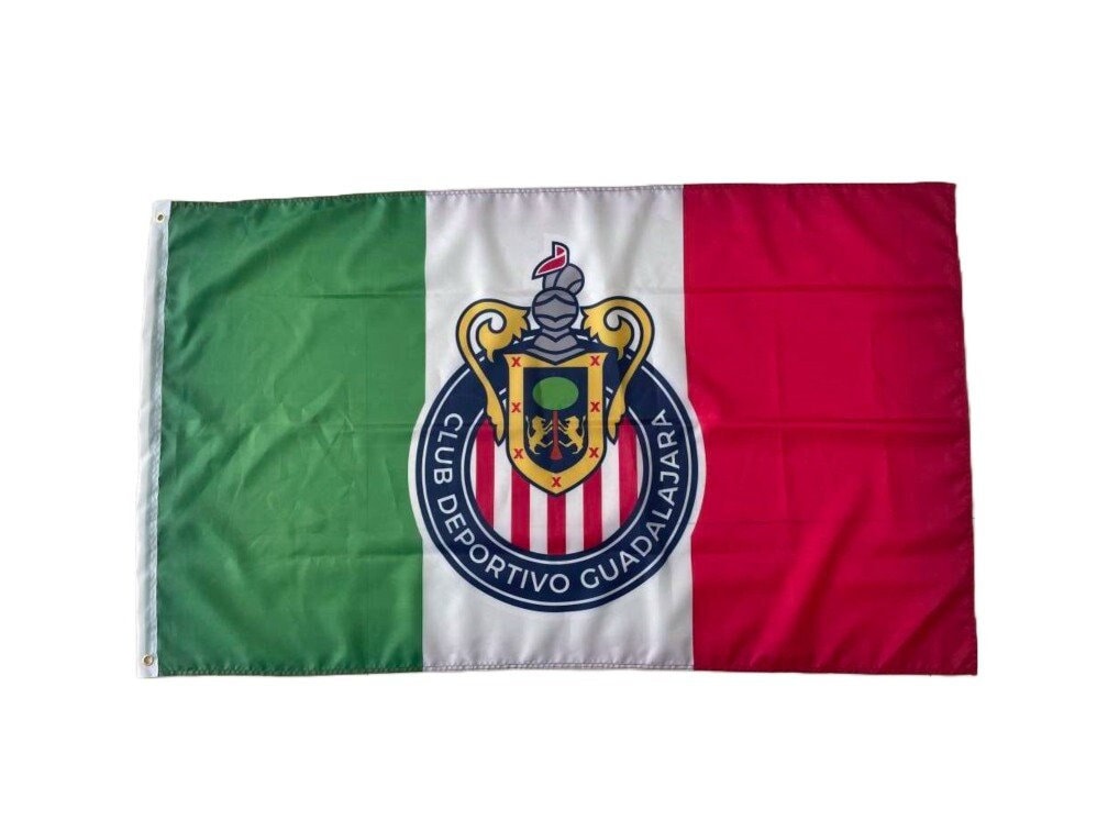 Chivas Tri Mexico Guadalajara New 3x5' Soccer Flag Banner Futbol ...