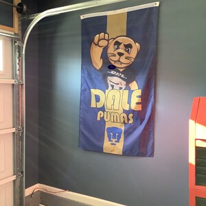 Pumas UNAM Mexico Futbol Soccer New Flag 3x5' Sports Banner Bandera ...