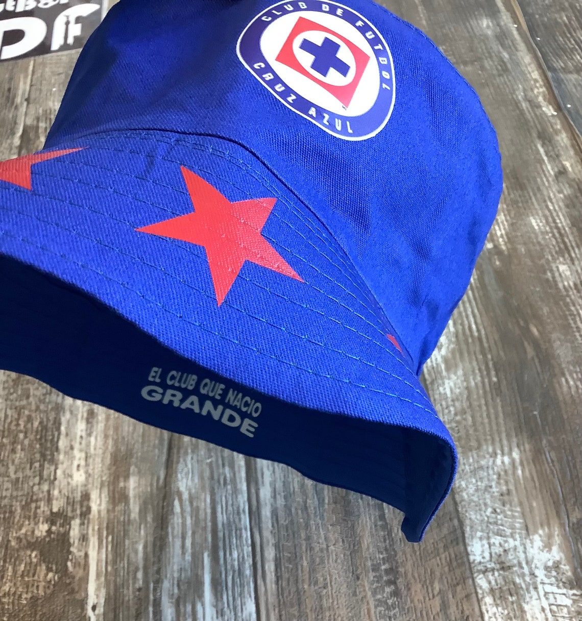 Cruz Azul Mexico Gorro Piluso Futbol New Soccer Bucket Hat Adult Size ...