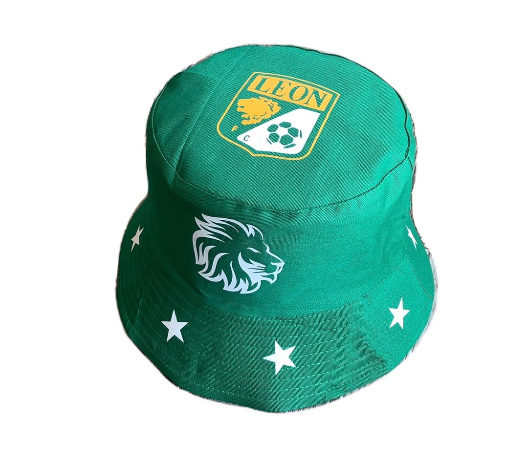 Leon Mexico Futbol New Soccer Bucket Hat Adult Size Gorra Gorro Liga ...