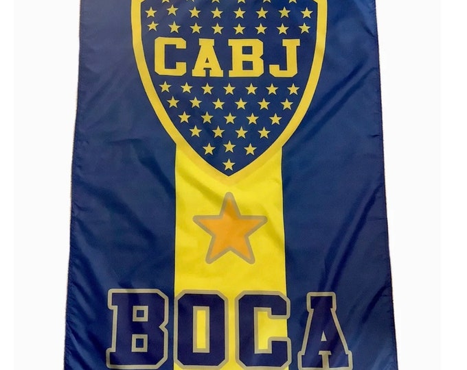 Boca Juniors Futbol Soccer New Flag 3x5' Sports Banner Bandera 90x150cm ...
