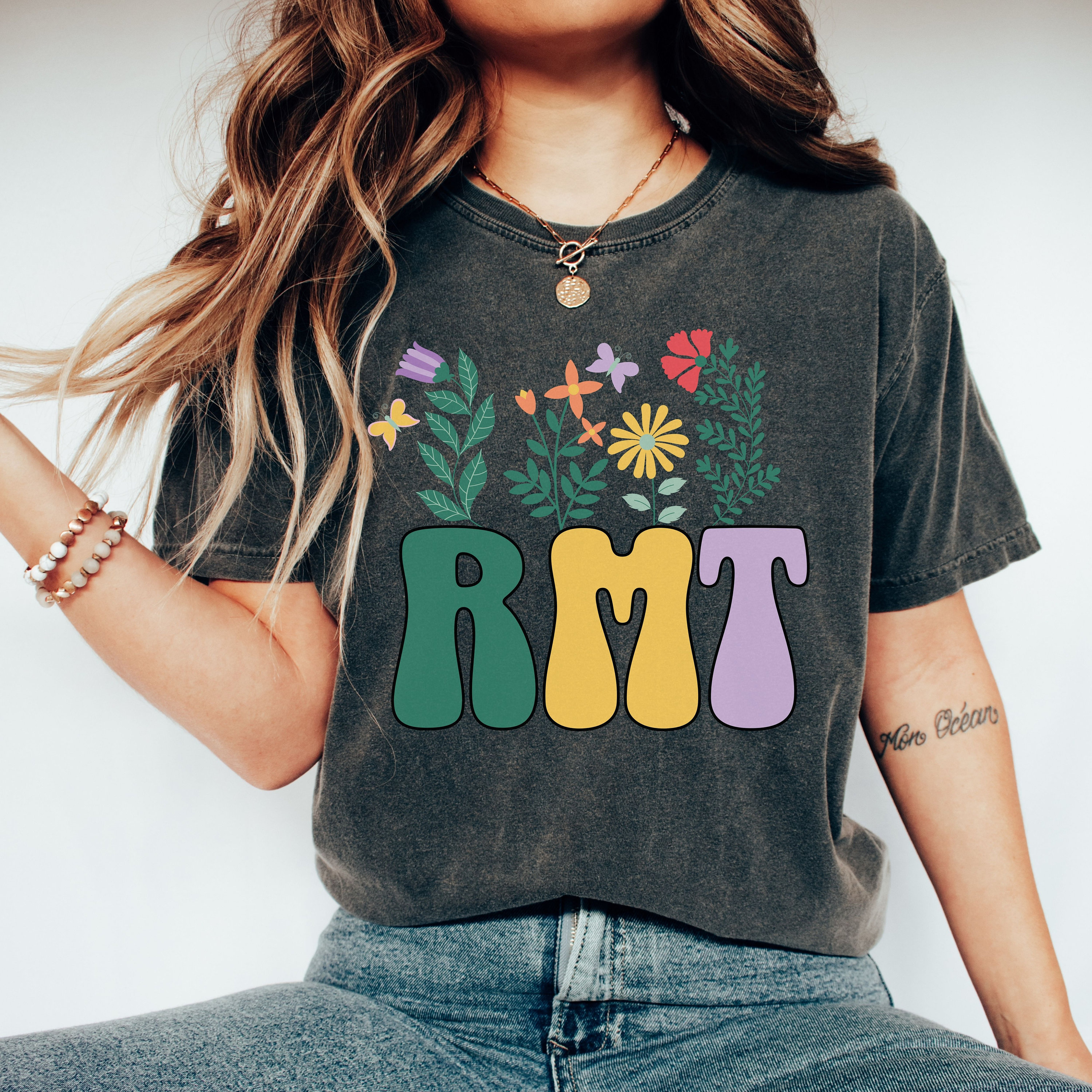 Retro Wildflower RMT PNG and SVG Clipart Vintage Floral - Etsy