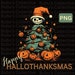Happy Hallothanksmas Clipart Hallothanksmas Png Happy - Etsy