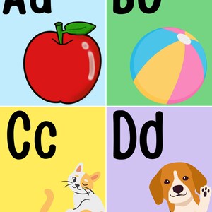 Printable Toddler Educational Pack: Alphabet, Colors, Numbers & Shapes ...