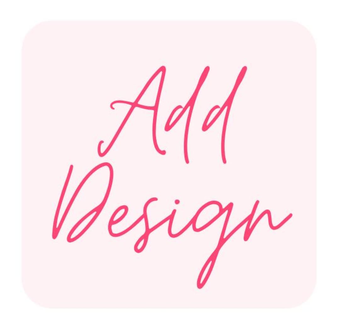 ADD A DESIGN - Etsy