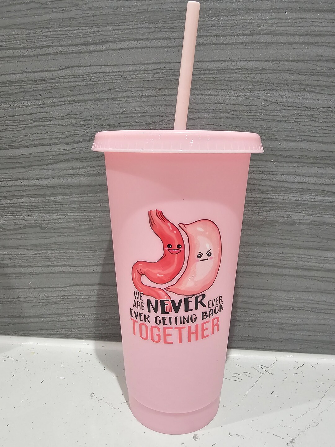 Gastric Sleeve Funny Cold Cups 24oz Great Gift. Many Colours. High ...