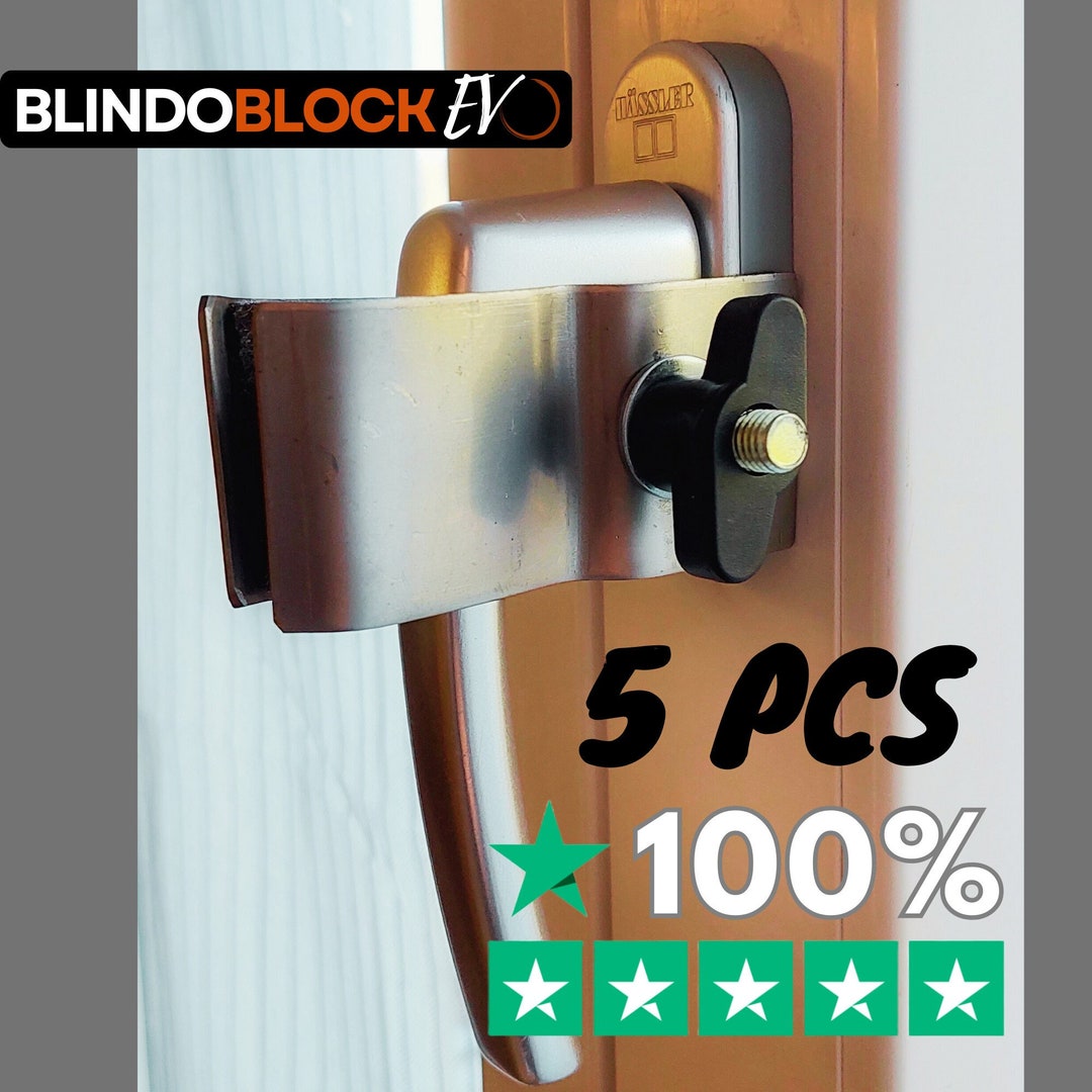 Blindoblock Evo Window Handle Lock, Home Safety, Easy to Install, Made ...