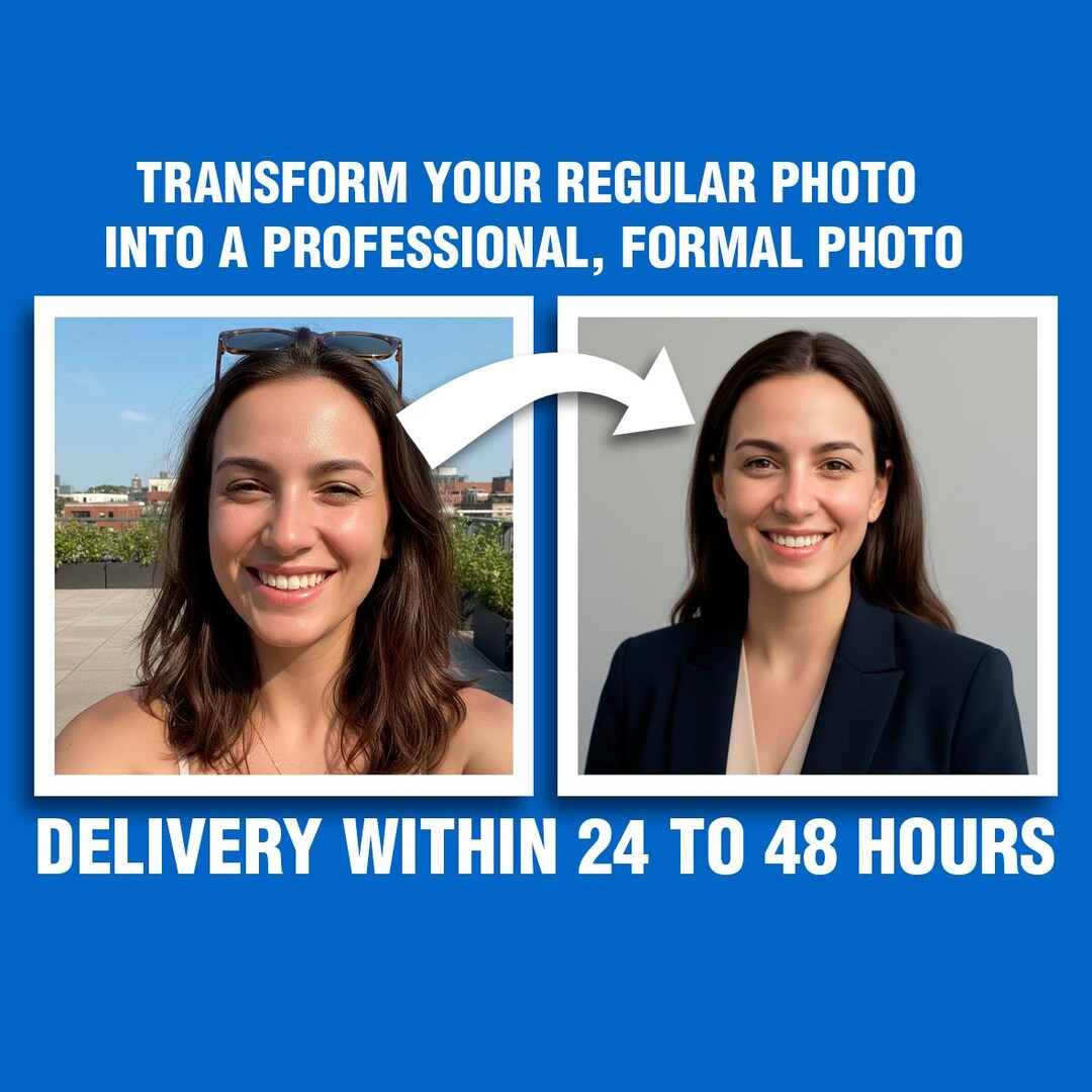 Professional Linkedin Photo | Photo Transformation to Formal Corporate ...