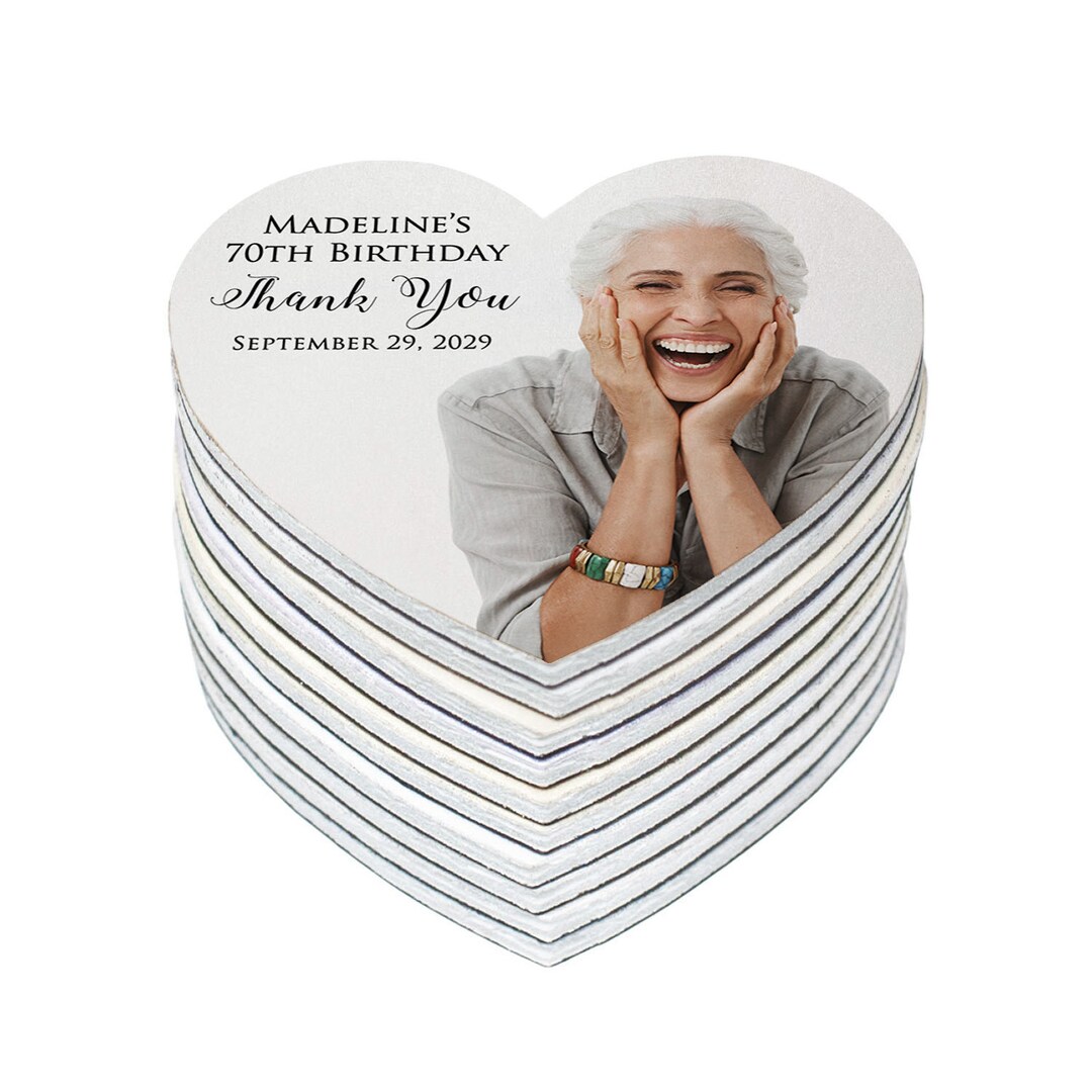 Custom Photo Magnets for Birthday Memories 20th | 30th | 40th | 50th ...