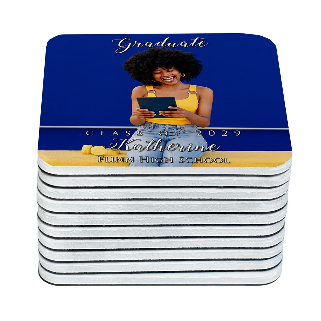 Graduation Magnets Custom Personalized Photo Graduate Party Favors ...