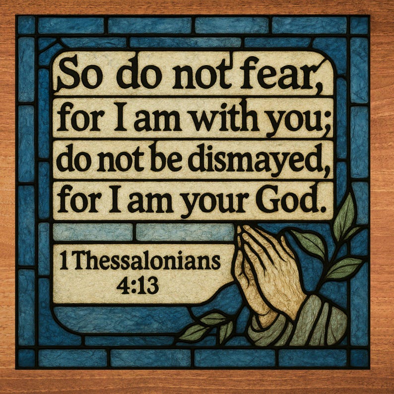1 Thessalonians 4 13 Bible Verse Ceramic Art Tile Christian Decor ...