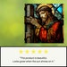 Jesus Carrying His Cross Stained Glass Window Cling Christian Faith Art ...