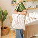 Woman Line Art Tote Bag, Abstract Woman Drawing Tote Bag, Woman ...