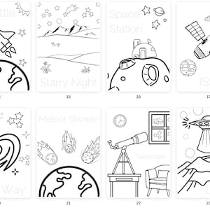 Printable Kids Colouring Sheets Space Themed, Planets, Solar System ...