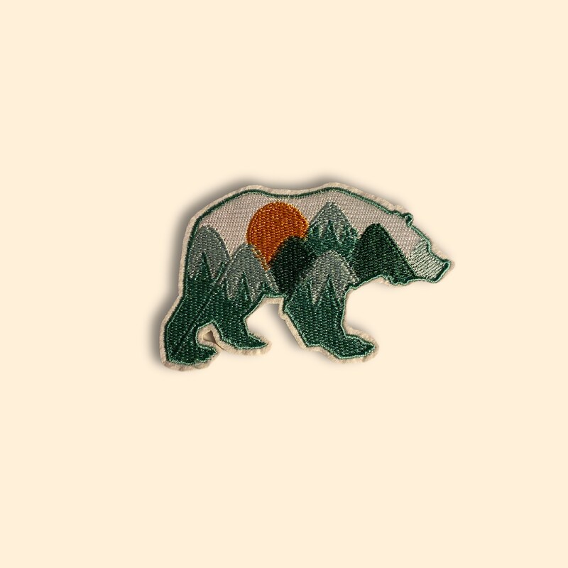 Bear Patch - Etsy