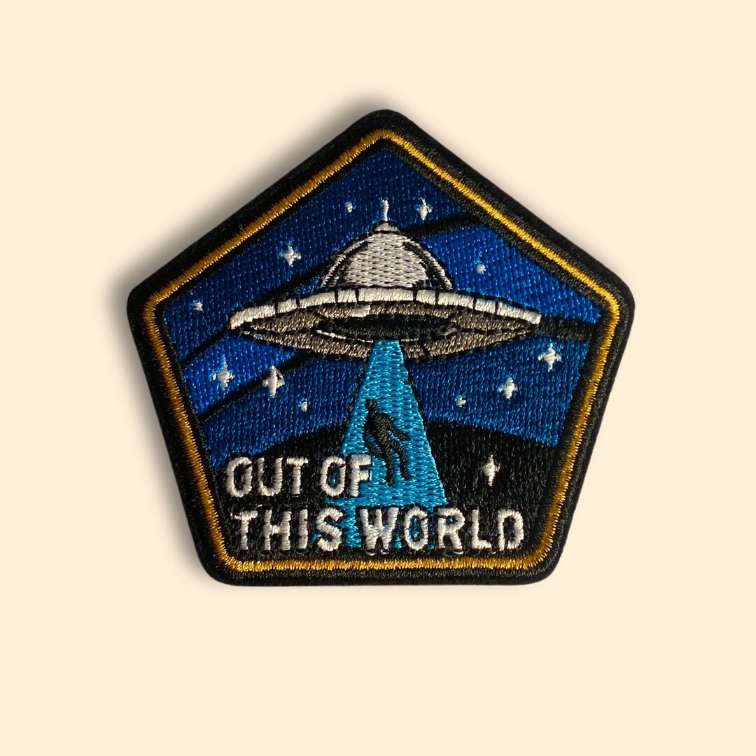 Alien Patch | UFO Patch | Out of This World Patch | Alien Abduction ...