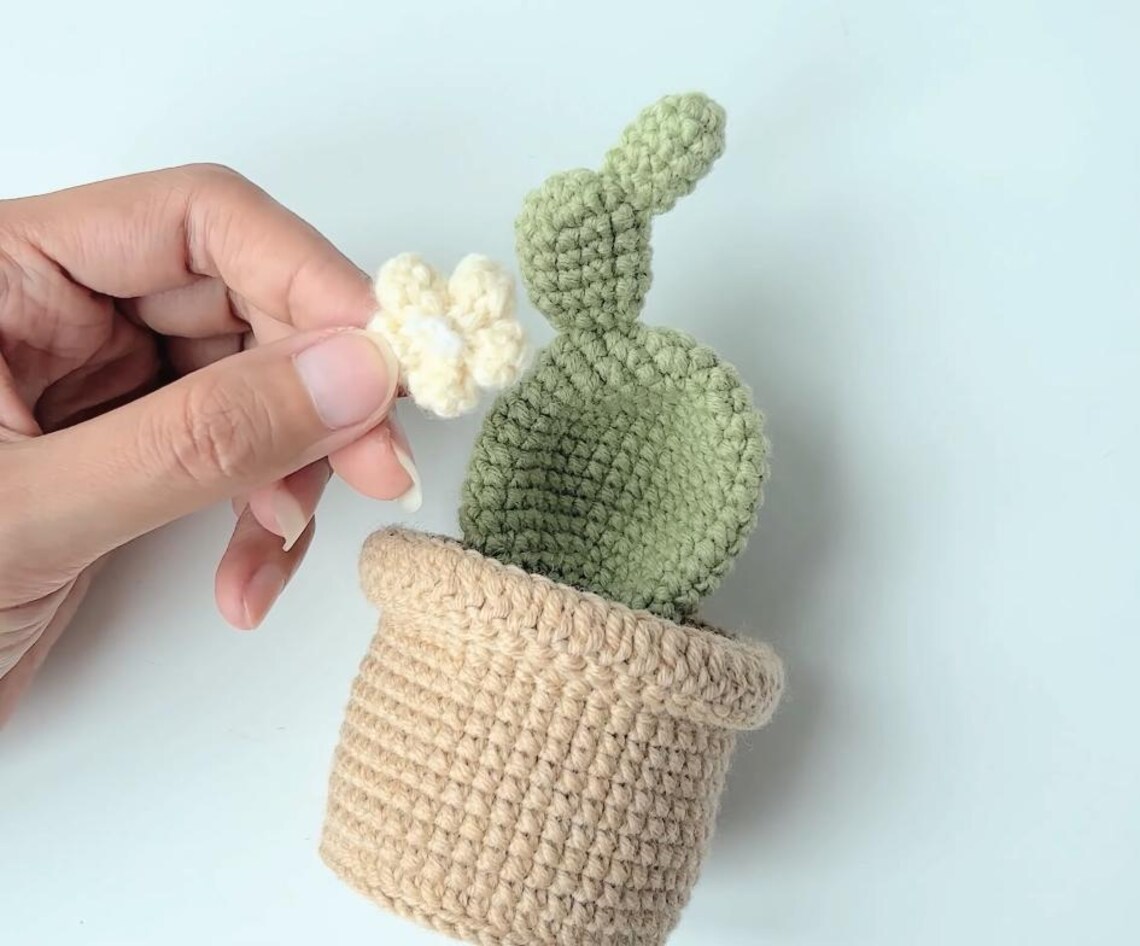 Cactus Plant Crochet Pattern - Digital PDF English - US Terms - DIY - Etsy