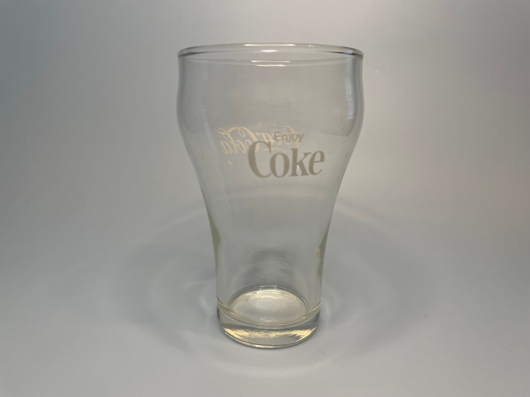 Libbey Enjoy Coke Vintage Glass - Etsy