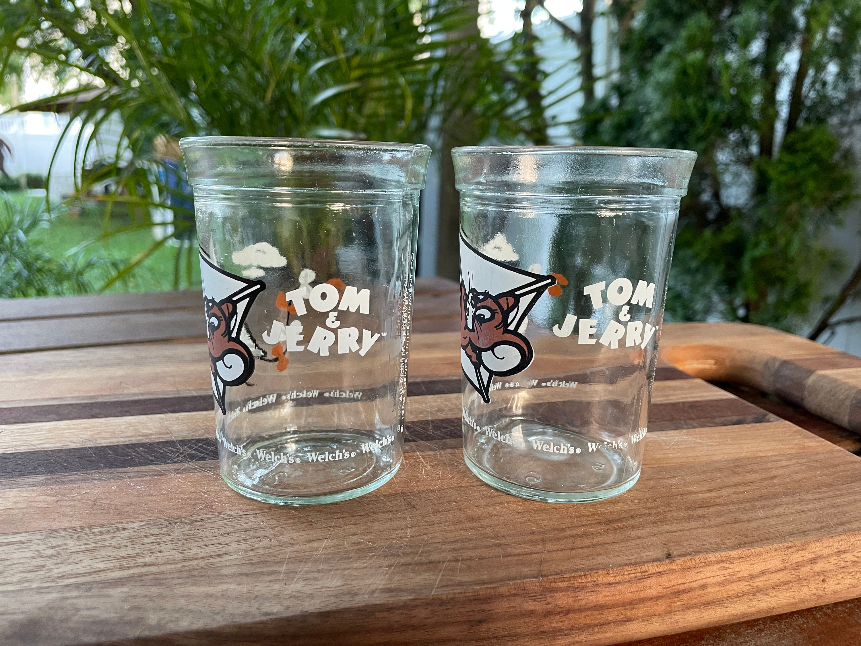 Welchs Tom & Jerry Jelly Jars 1990 Vintage Juice Jars Turner - Etsy