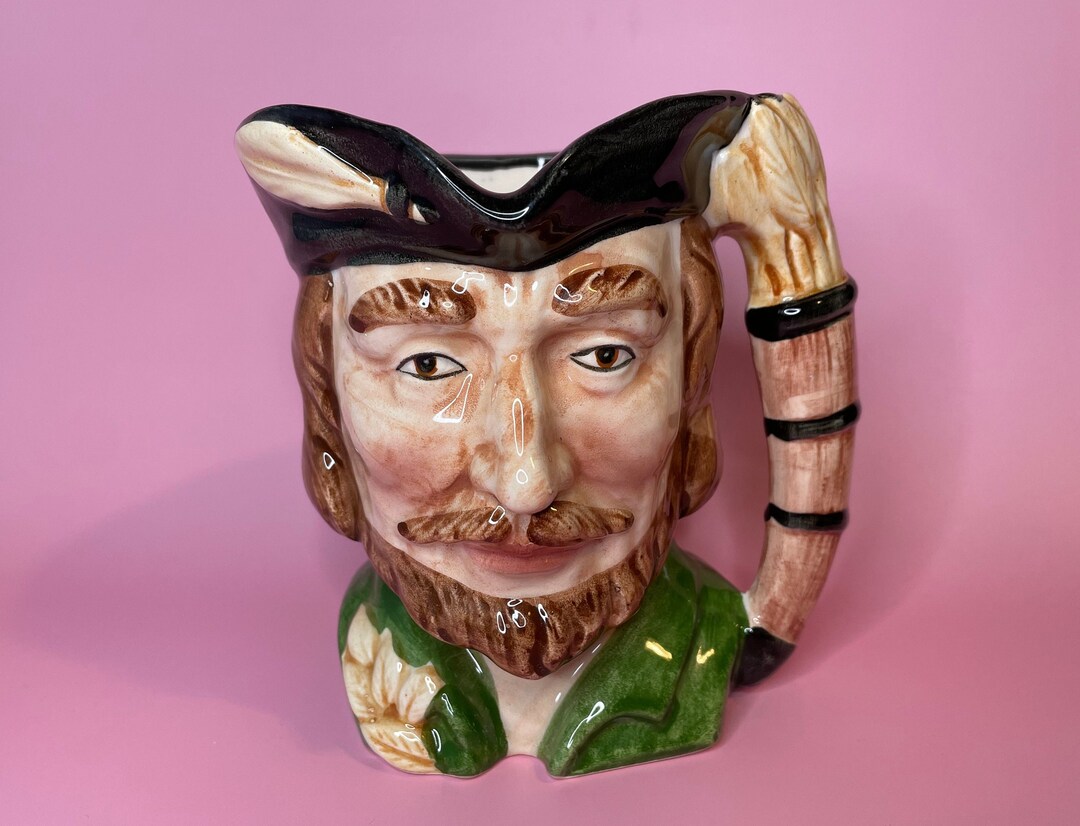 Royal Winton Grimwades Toby Mug Robin Hood Head Vintage - Etsy
