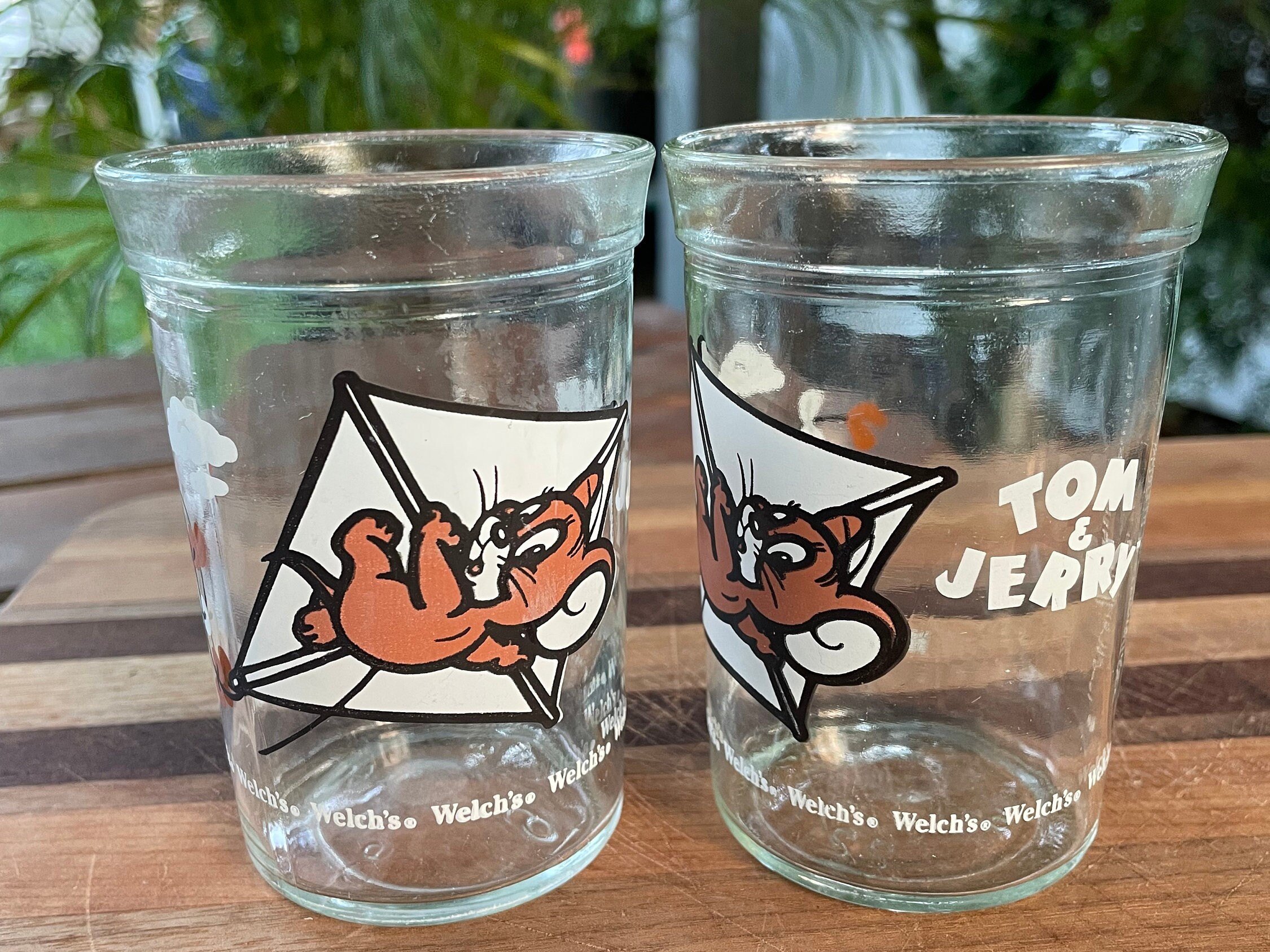 Welchs Tom & Jerry Jelly Jars 1990 Vintage Juice Jars Turner - Etsy