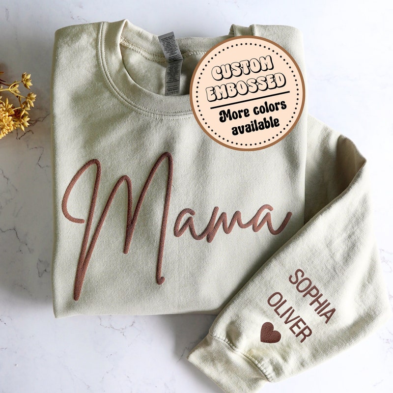 Puff Letter Sweatshirt - Etsy