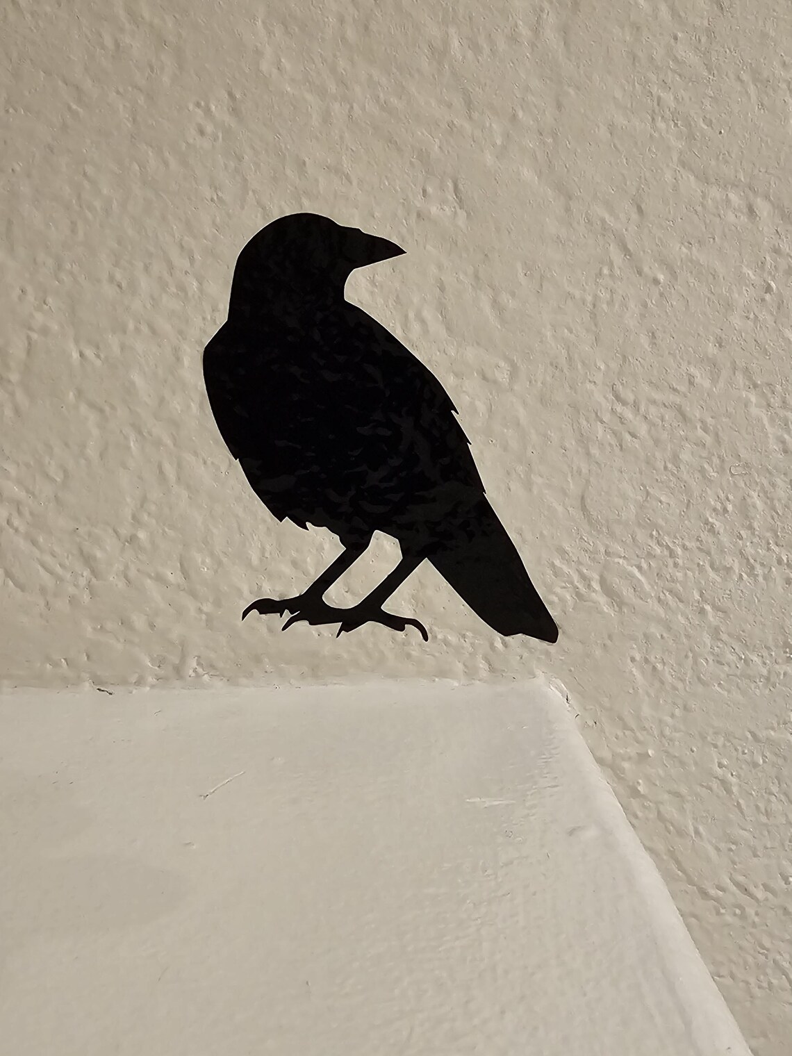 Set of Crows Vinyl Decal Halloween Decoration - Etsy