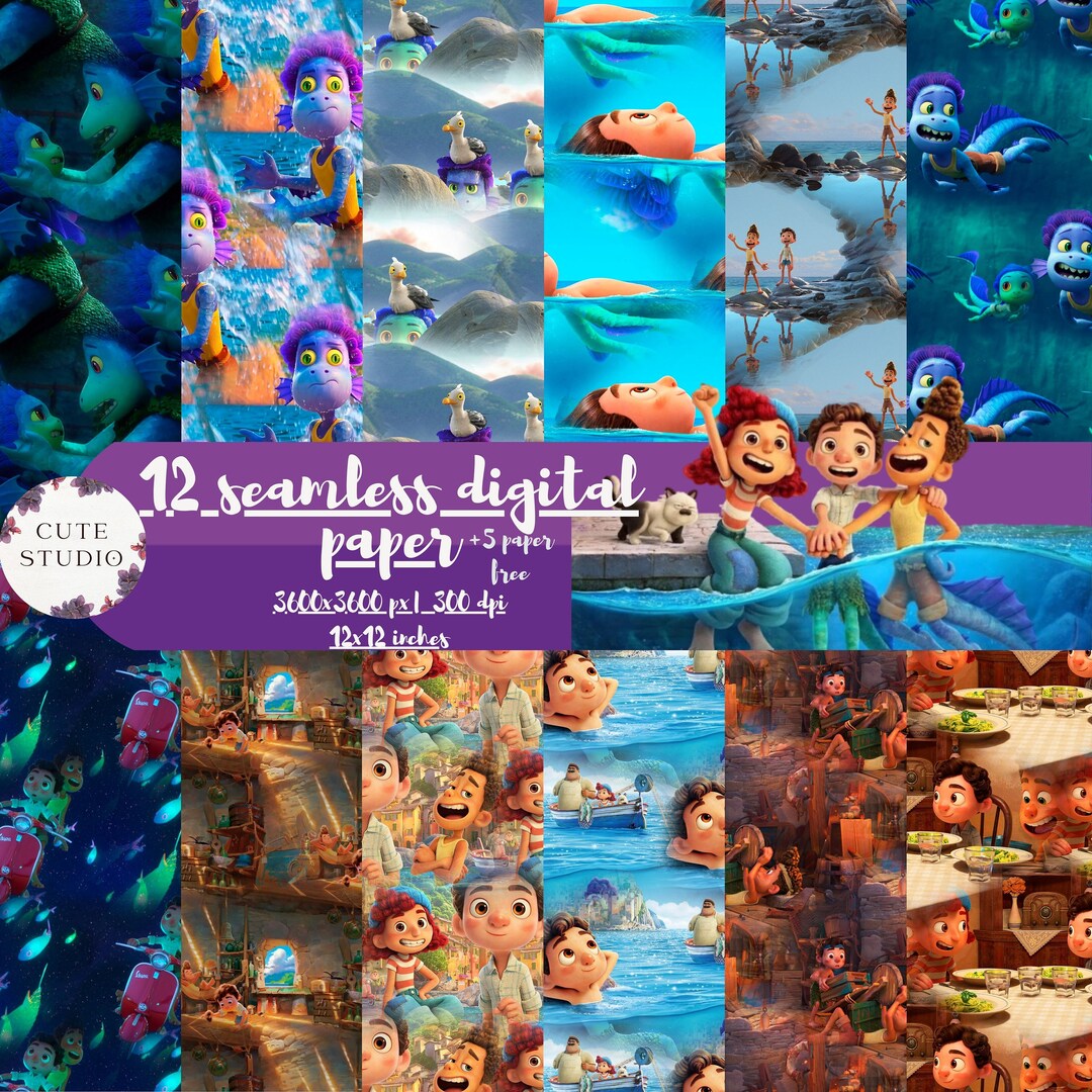 Luca, Luca Paper, Luca Seamless File, Hight Quality, Seamless File ...