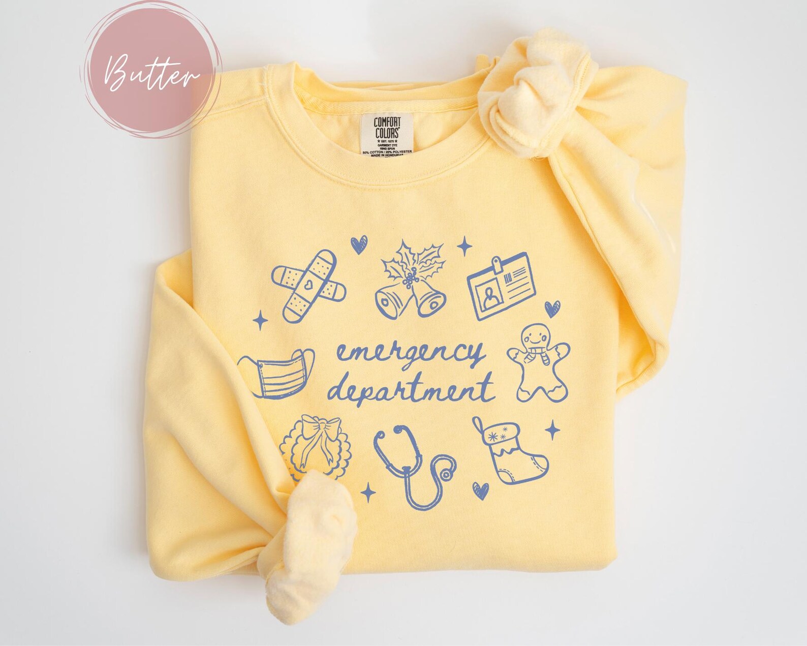 Emergency Department Christmas Sweatshirt, Christmas Gift for Emergency ...