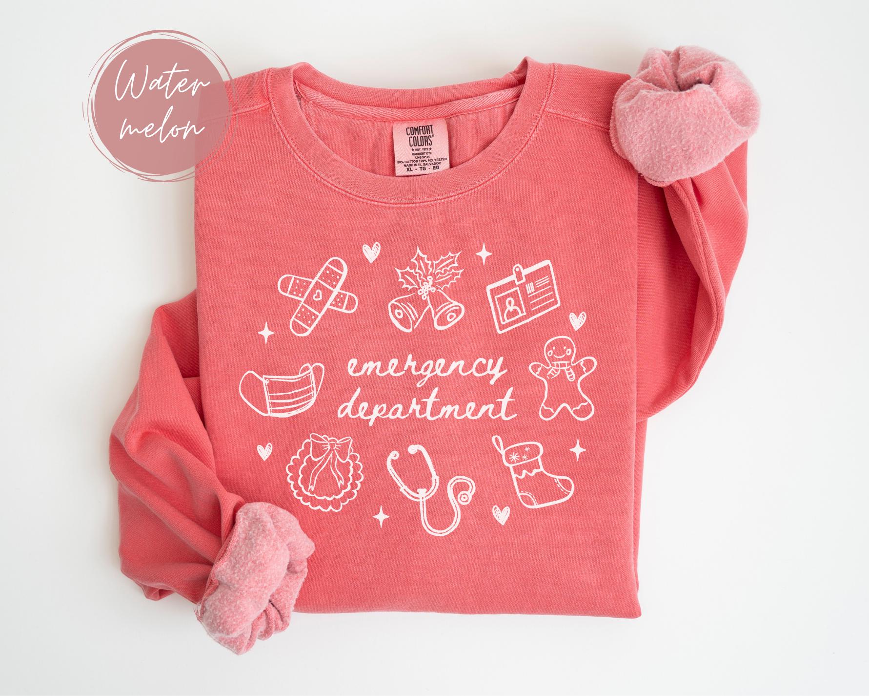 Emergency Department Christmas Sweatshirt, Christmas Gift for Emergency ...