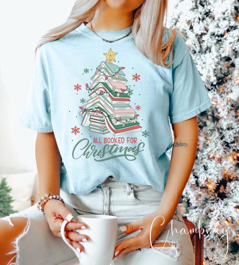 Christmas Tee, Happy Christmas, New Year Shirt, Winter Shirt, Cozy ...