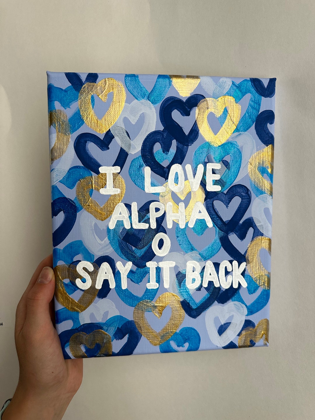 Custom Sorority Canvas Painting - Etsy