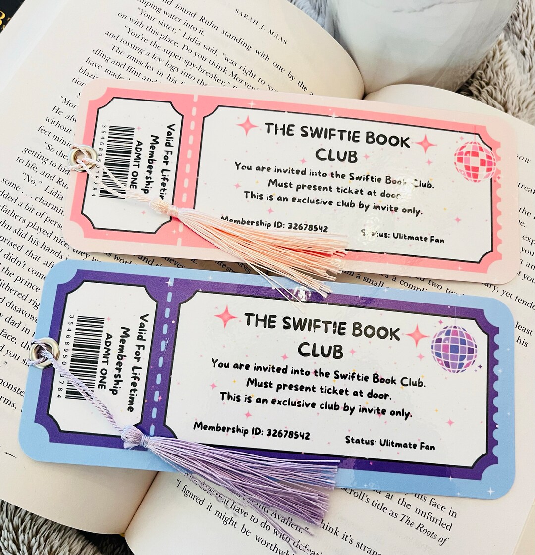 Taylor Swift Bookmark, Eras Personalized Bookmark - Etsy