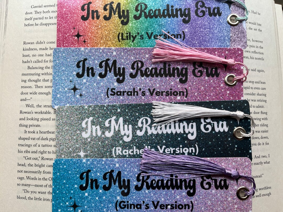 Taylor Swift Bookmark, Eras Personalized Bookmark - Etsy