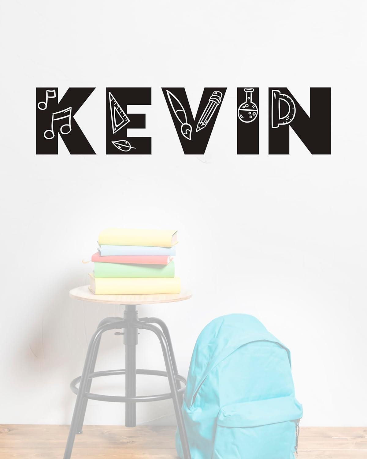 Custom Educational Wall Name Decals - Classroom Wall Decals ...