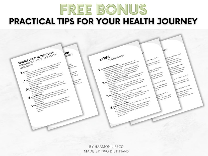 MIND Diet Food List Boost Brain Health Prevent Cognitive Decline Food ...