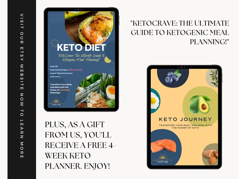 The Complete Guide to Keto Diet,keto Planner,keto Grocery List ...
