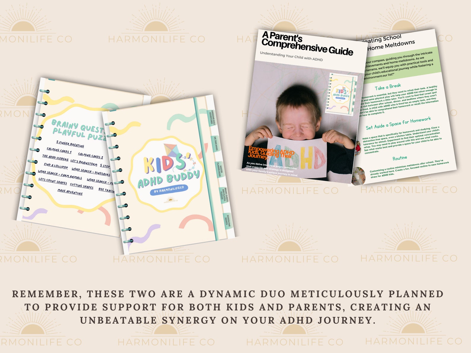 Kids ADHD Buddy, ADHD Worksheets for Kids Bundle Neurodivergent Kids ...