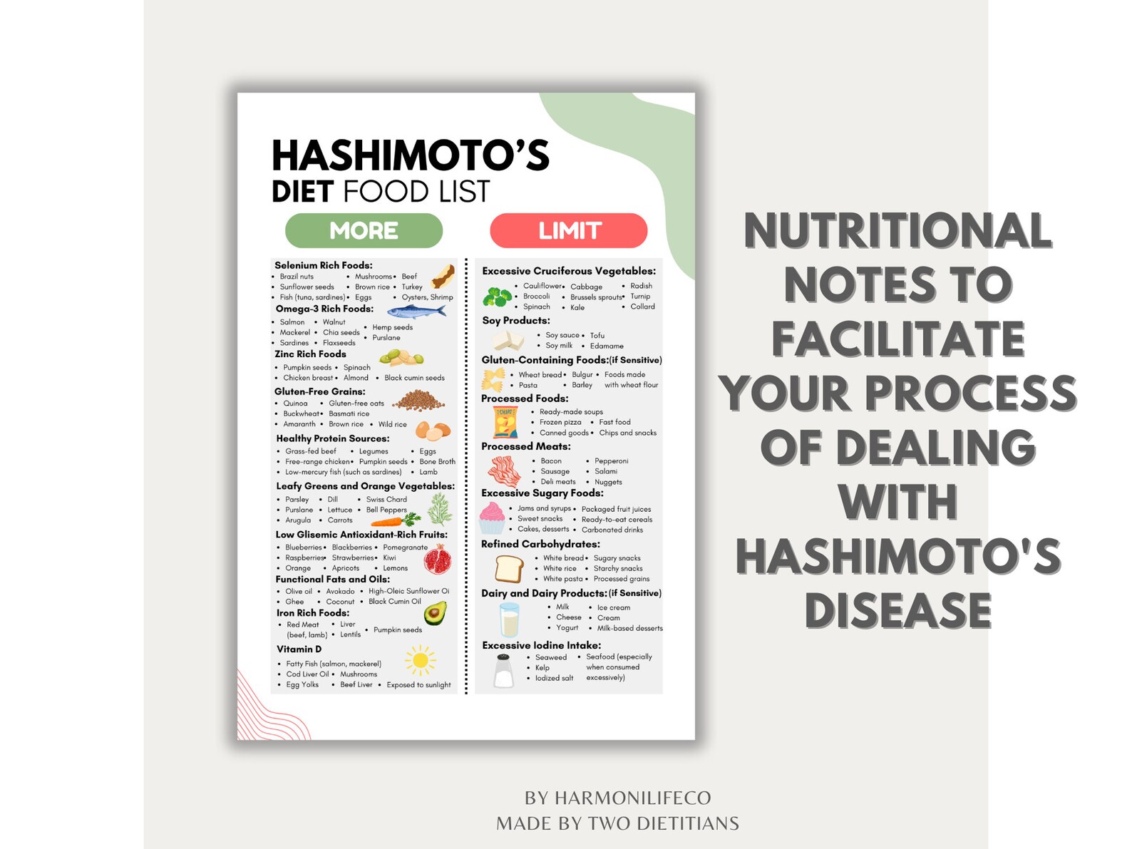 Hashimoto's Diet Food List for Thyroid Health Food Chard Hashimotos ...