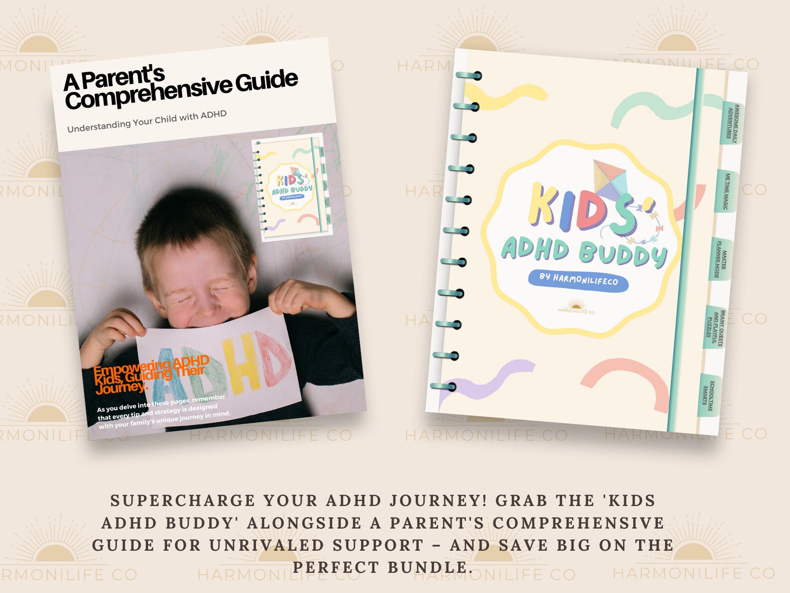 Kids ADHD Buddy, ADHD Worksheets for Kids Bundle Neurodivergent Kids ...