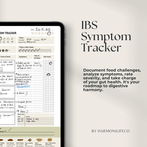 IBS Symptom Tracker, Digestive Diary, Wellness Through IBS Tracking ...
