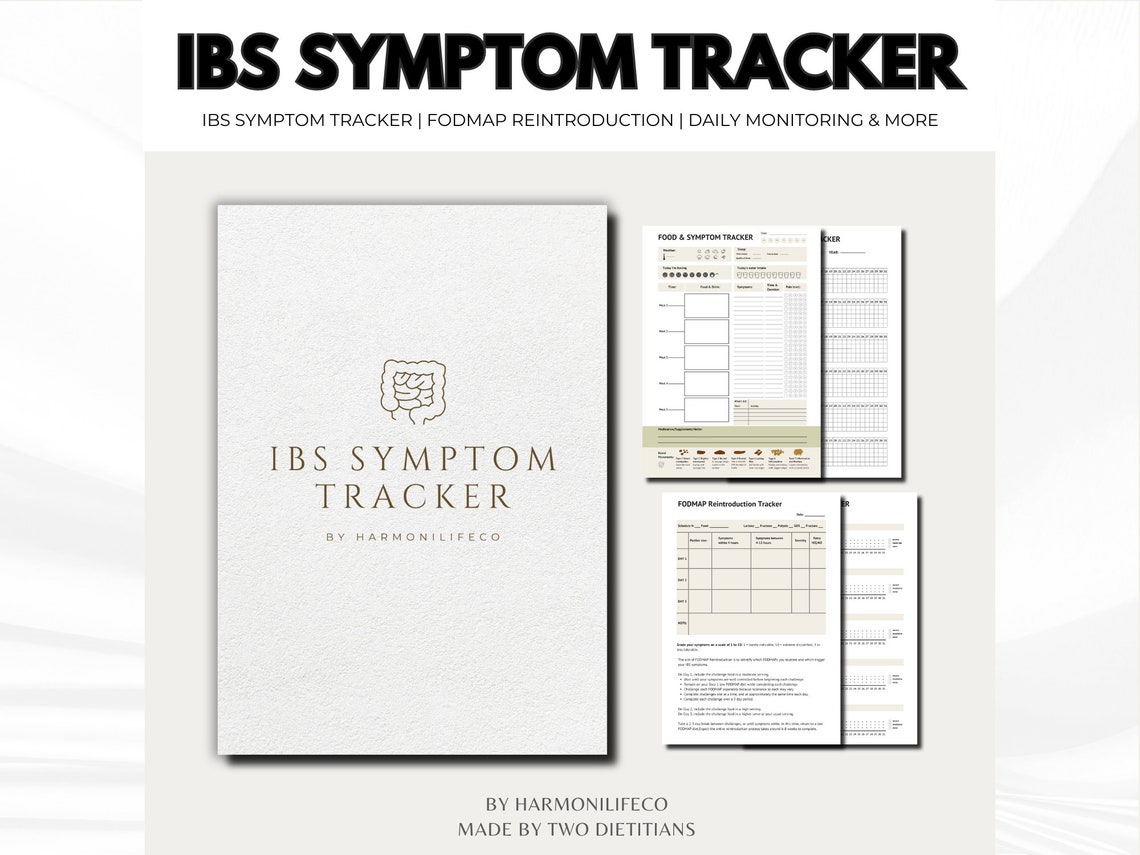 IBS Symptom Tracker, Digestive Diary, Wellness Through IBS Tracking ...