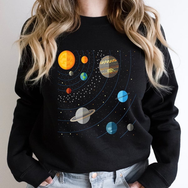 Solar System Shirt - Etsy