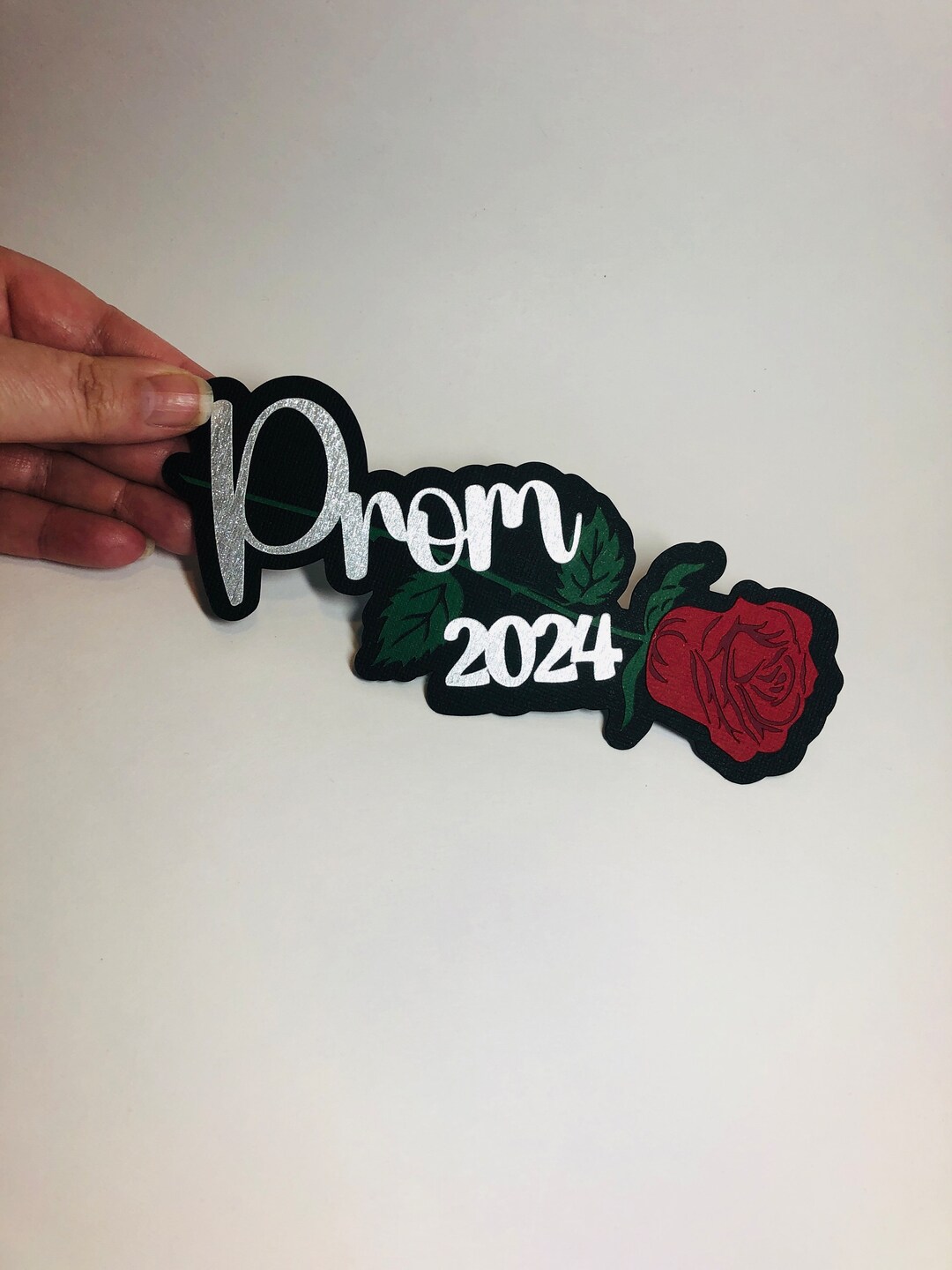 Prom 2024 Scrapbook Title, Prom Premade Paper Piecing for Scrapbook ...