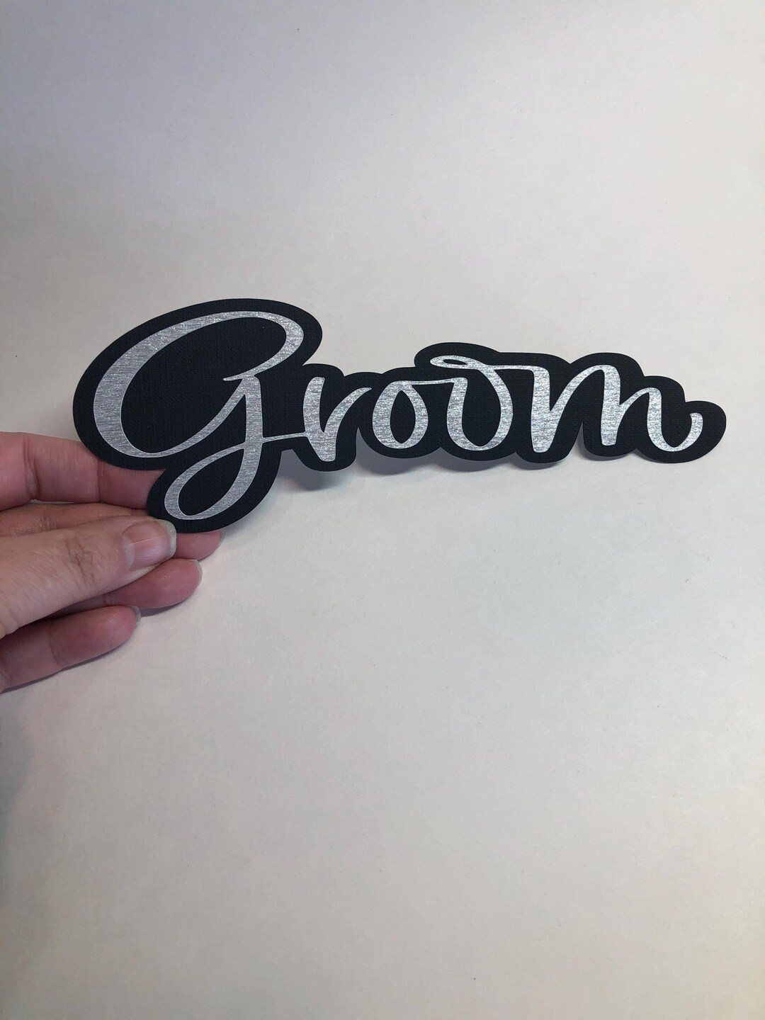 Groom Scrapbook Title, Wedding Title Piece, Love Scrapbook Title, Bride ...