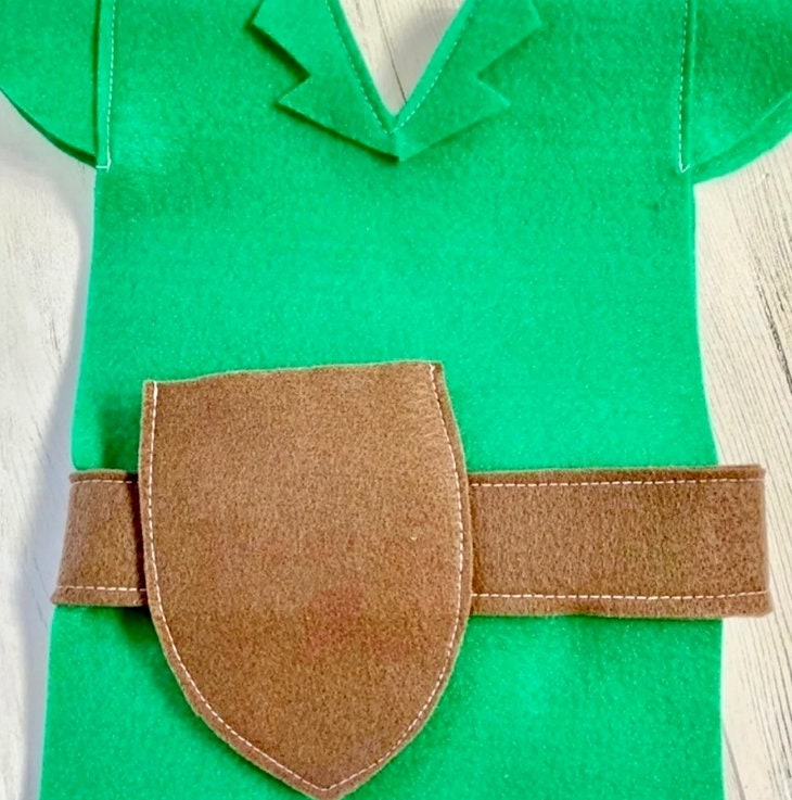 Peter Pan Felt Custome Set/ Party Supplies/ Halloween Custome - Etsy