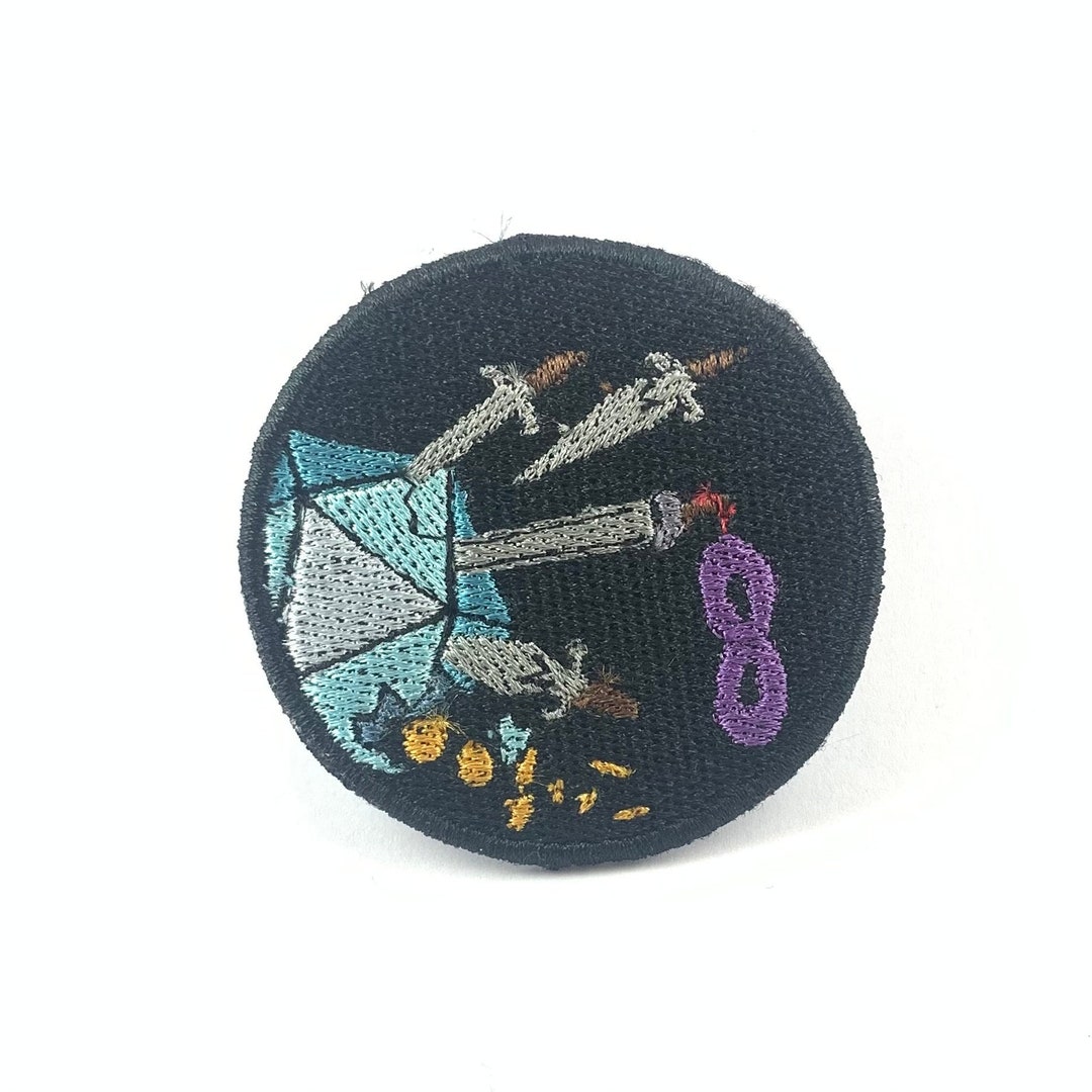Rogue Stealth D20 Embroidered Patch Badge - Etsy