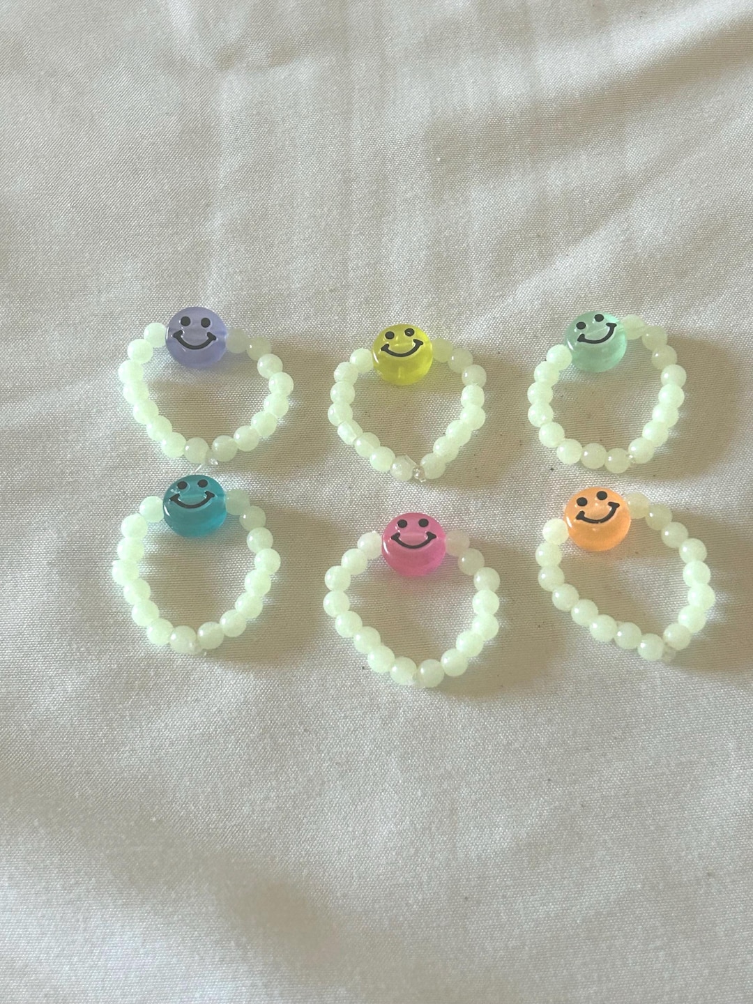 Smiley Face Ring - Etsy