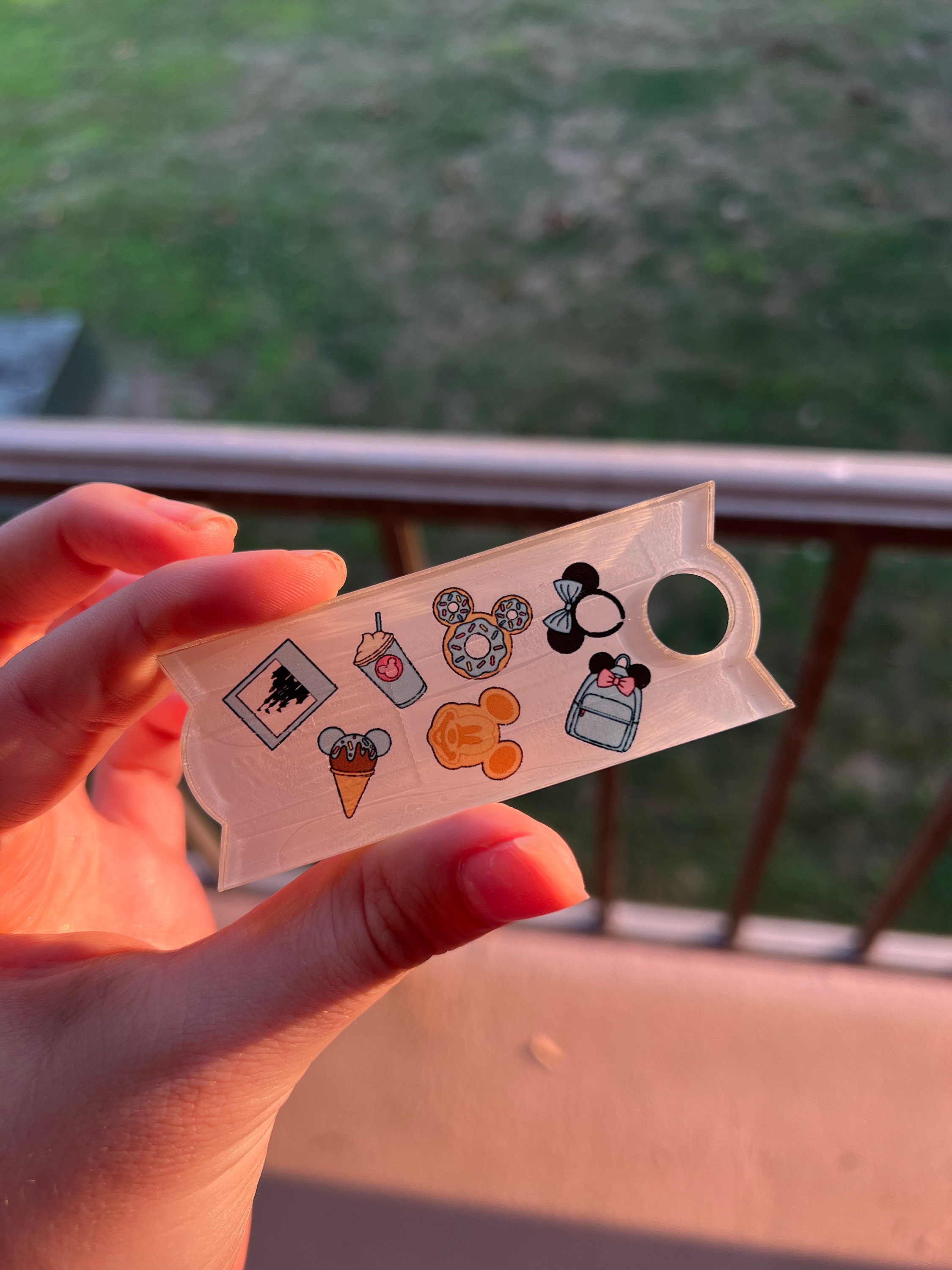 Mickey Mouse Acrylic Name Plate for Stanley Cup - Etsy